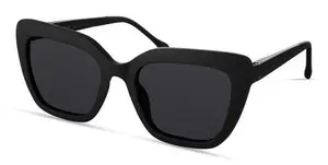 ECO Kilda Cat-eye Sunglasses - Black