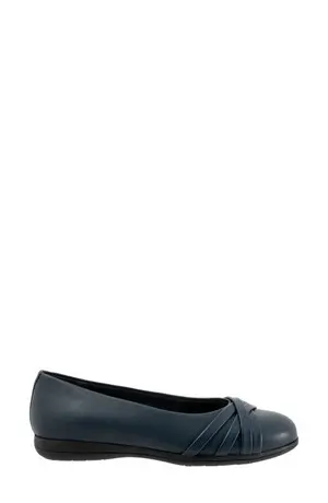 Trotters Daphne Flat - Navy