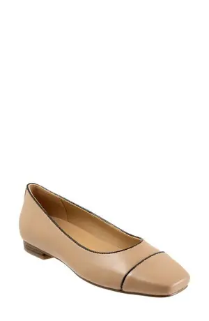 Trotters Cap Toe Flats For Women