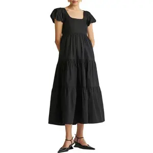 Reistor Puff Sleeve Day Dresses