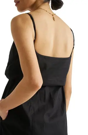 REISTOR Strappy Maxi Dress - Black