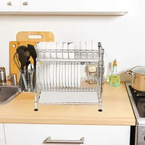 JONATHAN Y Brooklyn 24" Adjustable Dish Rack