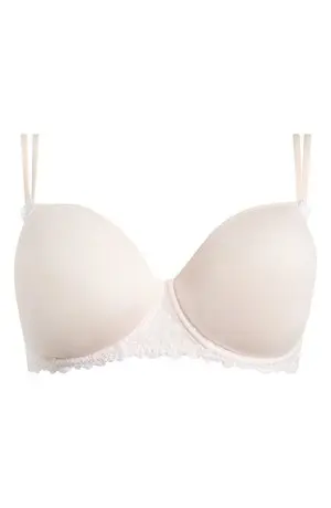 Simone Perele Delice 3d Molded Underwire Demi Bra Blush