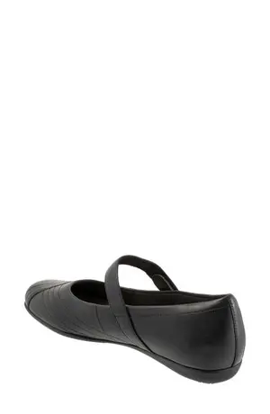 Trotters Sherese Mary Jane Flat - Black