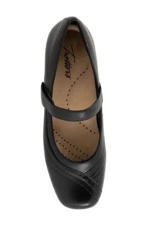 Trotters Sherese Mary Jane Flat - Black