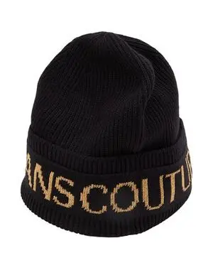 Versace Knitted Beanie - Black