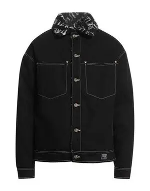Versace Denim Trucker Jacket - Black