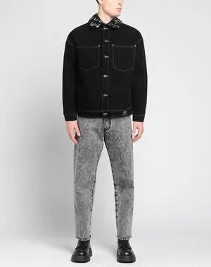 Versace Denim Trucker Jacket - Black