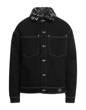Versace Denim Trucker Jacket - Black