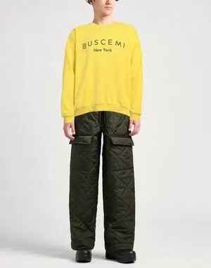 Buscemi Cotton Sweatshirt With Logo Print - Yellow