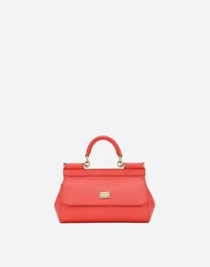 Dolce & Gabbana Small Sicily Handbag - Orange
