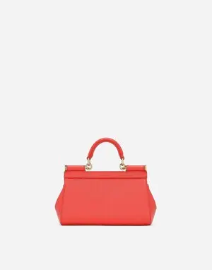 Dolce & Gabbana Small Sicily Handbag - Orange