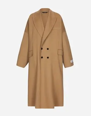 Dolce & Gabbana Double-breasted Cashmere Overcoat