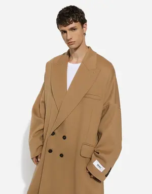 Dolce & Gabbana Double-breasted Cashmere Overcoat