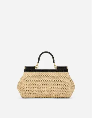 Dolce & Gabbana Elongated Medium Sicily Handbag - Multicolor