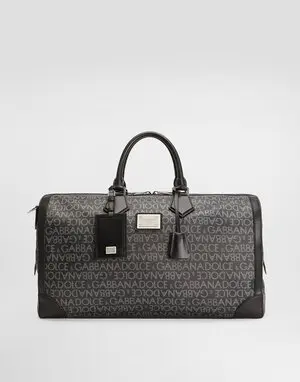 Dolce & Gabbana Printed Jacquard Holdall - Multicolor