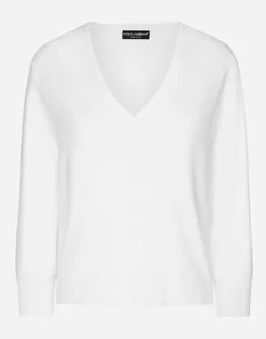 Dolce & Gabbana Viscose Sweater With Sailor Collar