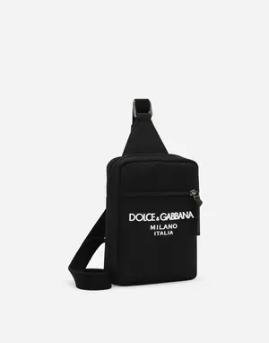 Dolce & Gabbana Nylon Belt Bag With Logo