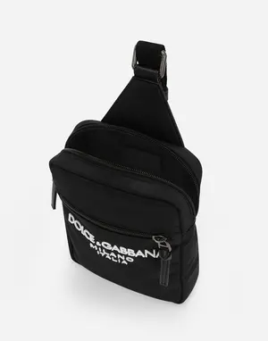 Dolce & Gabbana Nylon Belt Bag With Logo