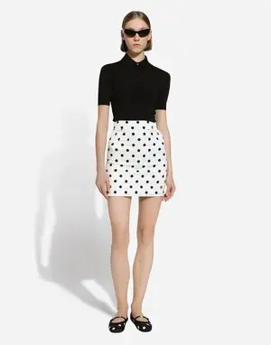 Dolce & Gabbana Viscose Polo-shirt - Black