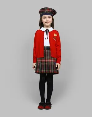 Dolce & Gabbana Tartan Wool-blend Beret