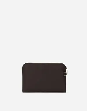 Dolce & Gabbana Deerskin Logo Pouch