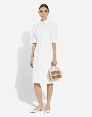 Dolce & Gabbana Elongated Sicily Handbag - Beige