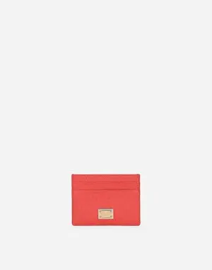 Dolce & Gabbana Card Holder With Tag - Orange