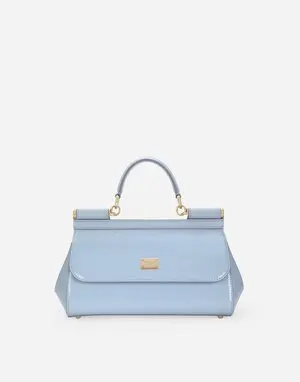Dolce & Gabbana Medium Sicily Handbag - Light Blue