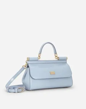 Dolce & Gabbana Medium Sicily Handbag - Light Blue