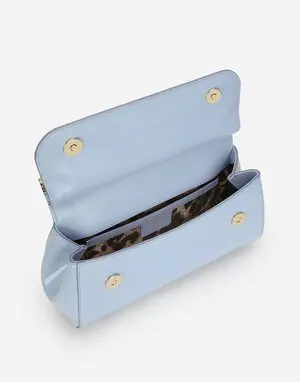 Dolce & Gabbana Medium Sicily Handbag - Light Blue