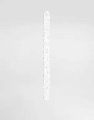 Dolce & Gabbana Cotton Broderie Anglaise Headscarf - White