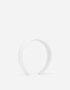 Dolce & Gabbana Poplin Hairband - White
