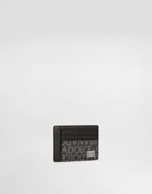 Dolce & Gabbana Coated Jacquard Card Holder - Multicolor