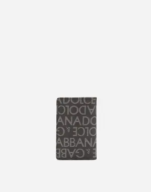 Dolce & Gabbana Coated Jacquard Bifold Card Holder