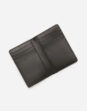 Dolce & Gabbana Coated Jacquard Bifold Card Holder