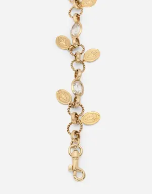 Dolce & Gabbana Bejeweled Chain Strap