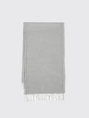 Brunello Cucinelli Scarf Men Grey 1