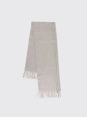 Brunello Cucinelli Scarf Men Grey