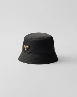 Prada Prada Re-Nylon Bucket Hat Black