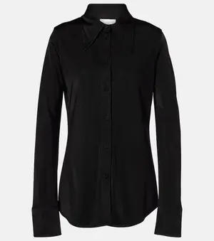 Black Collared Shirt