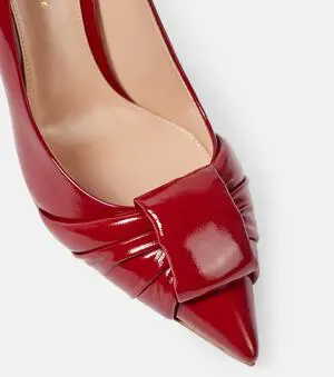 GIANVITO ROSSI 85 Patent Leather Pumps