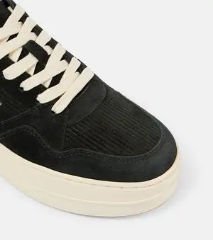 Hogan Skyscraper Suede Platform Sneakers