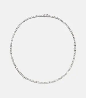 ANITA KO 18kt White Gold Diamond Choker - Silver