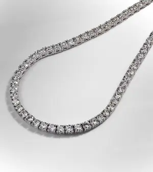 ANITA KO Hepburn Large Diamond Choker In 18kt White Gold