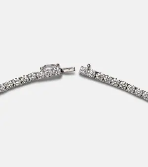 ANITA KO Hepburn Large Diamond Choker In 18kt White Gold
