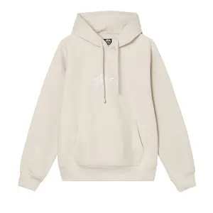 StÜssy Stock Appliqué Hoodie - Cream