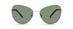 ECO Heather Sunglasses - Green/rose Gold