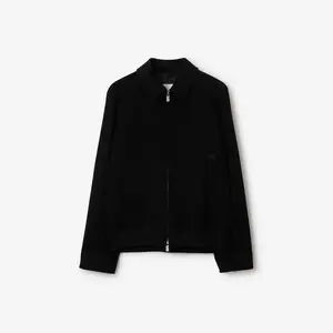 Burberry Cashmere Harrington Jacket - Black