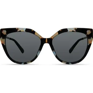 Derek Lam 10 Crosby Derek Lam 10 Crosby Cat Eye Sunglasses Blue Brown Tortoise